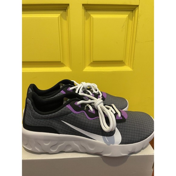 Nike | Shoes | New Sz 8m 95w Nike Explore Strada Black Purple Low ...